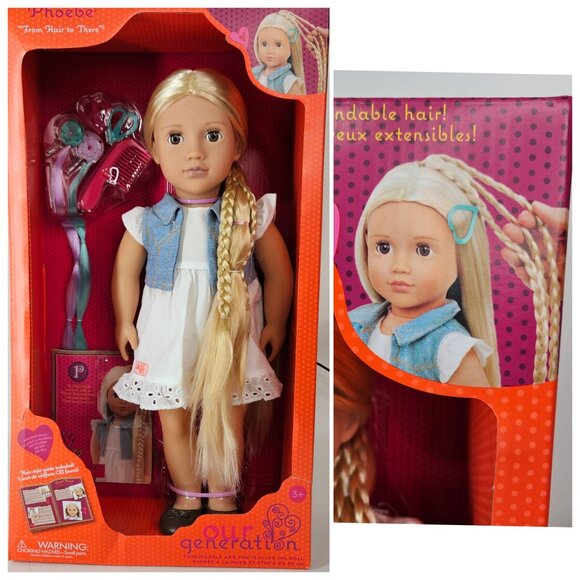 Target | Toys | Target Our Generation Doll Girl Og Phoebe 8 Long Blonde ...